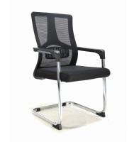China Visitor Gaming Office Mesh Chair Low Back With 1.2mm Chrome Leg for sale