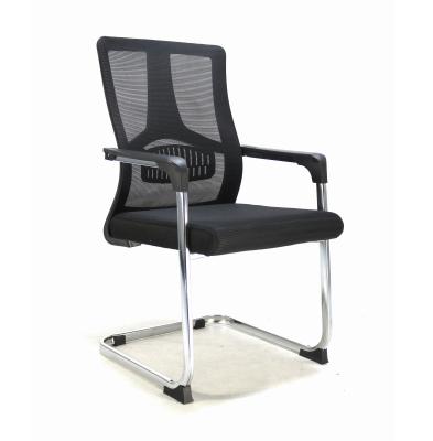 China Visitor Gaming Office Mesh Chair Low Back With 1.2mm Chrome Leg for sale