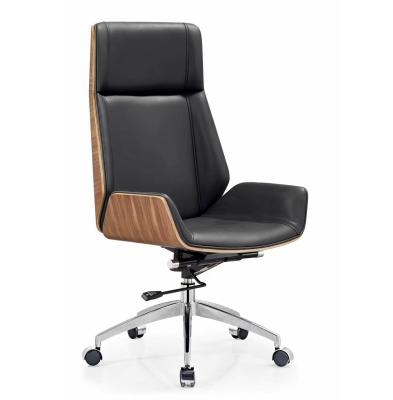 China Modern Computer PU Leather Chair High Back Swivel Office Chair for sale