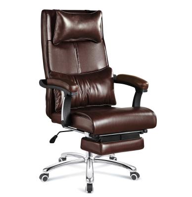 China Office Gaming PU Leather Chair Recliner With Footrest High Back for sale
