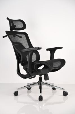 China Adjustable 4D Armrests Ergonomic Office Chair With Class 4 Gas Spring for sale