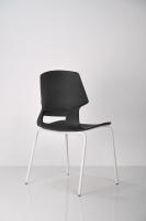 China PP Stackable Mesh Chair Colorful 4 Leg Computer Chair 1.5mm Thickness for sale