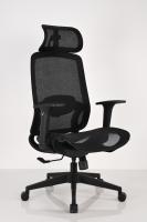 China High back new design ergonomic office mesh chair with adjustable headrest office chair specification for staff and manager for sale