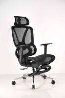 China Comfortable Modern Designer Swivel Recliner Chair Ergonomic Office Computer Chair with High Quality Mesh Metal Material China for sale
