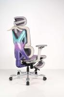 China Woshi hot sale modern design new ergonomic mesh high back chair with adjustable lumber support gaming chair for sale