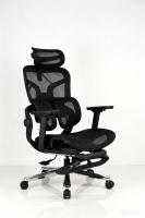 China Ergonomic Computer Chair Including 3D Multi Angle Head Support Adjustable Seat Height and PU Nylon Castors for Office for sale