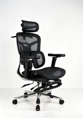 China Foshan Manufacturing Luxury ergonomic office chair 5D armrest aluminium back support boss chair for sale