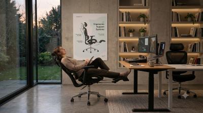 China Adjustable Headrest Ergonomic Office Chair for sale