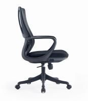 China Adjustable Seat Height Mesh Office Staff Chair with PU Nylon Castors and Multi Angle Head Support for sale