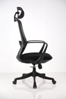 China Ergonomic Swivel Office Chair with Molding Foam Seat Multi Angle Head Support and PU Nylon Castors for sale