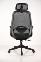 China Ergonomic Swivel Office Chair with Molding Foam Seat Multi Angle Head Support and PU Nylon Castors for sale