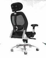 China Ergonomic Office Chair with Adjustable Head Support and PU Nylon Castors - 5 Years Warranty for sale