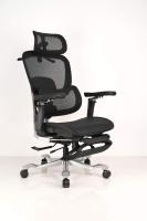China Ergonomic Mesh Office Chair with 5D Adjustable Armrest Aluminum Base and 5 Years Warranty for sale