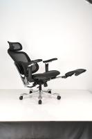 China Ergonomic Office Chair with Aluminum Alloy Back Support Height Adjustable and Lumbar Support for sale