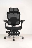 China Ergonomic Office Chair with Aluminum Alloy Back Support Height Adjustable and Lumbar Support for sale