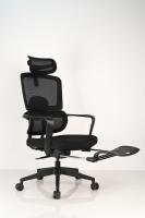 China Footrest gaming recliner chair with 165 degree recline for sale