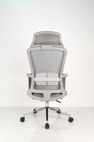 China Luxury footrest office chair with retractable footrest for sale