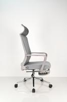 China Luxury footrest office chair with retractable footrest for sale