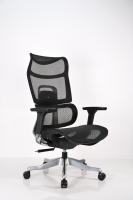 China Height Adjustable Mesh Office Chair With 4D Aluminum Armrest for sale
