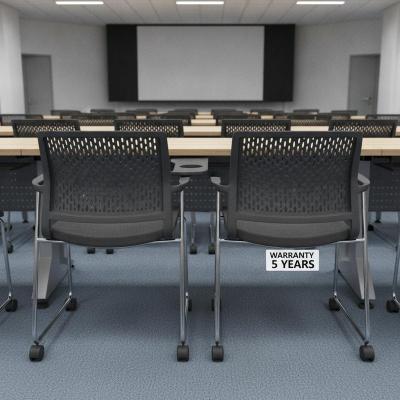 China Lecture hall training chair with PP glass fiber back for warranty 5 years for sale