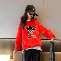 China Children's cashmere padded sweater girl's coat for sale