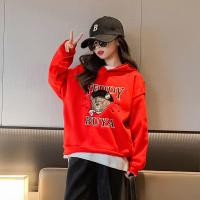 China Children's cashmere padded sweater girl's coat for sale