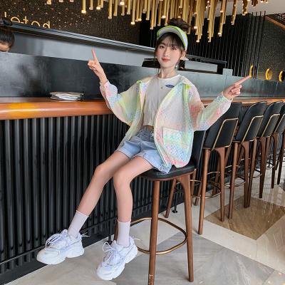 China Sun Protective Breathable Little Girls Clothes Ultra Light UV Protection for sale