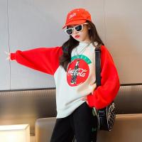 China Aged 4-16 Childrens Winter Clothes Korean Edition Toddler Girls Sweatshirts for sale