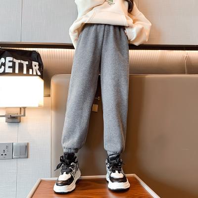 China Fall Winter Straight Leg Children Pants All Matching For girls Ages 4-16 for sale