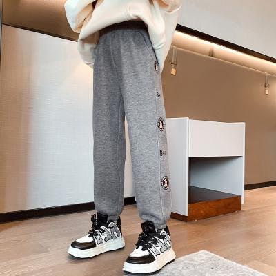 China Size 120-170 Childrens Winter Clothes Thickened Warm Girls Joggers Sweatpants for sale