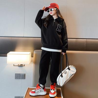 China Elastic Cuff Fashion Childrens Clothes Half Zipper Pullover 60% Cotton 40% Polyester for sale