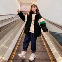 China Embroidered Lambswool Girls Outerwear Jacket With Cotton Padded for sale