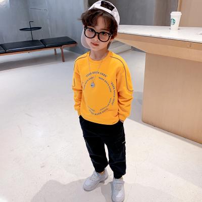 China Spring Long Sleeve Teen Boys Clothes Letter Print for sale