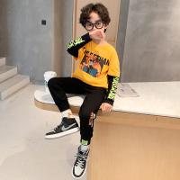 China Two Fake Pieces 6 Years Old Kids Boys T Shirt Spring Fashion for sale