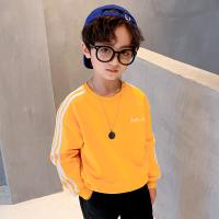 China Boys Red Yellow 100 Cotton Long Sleeve Undershirts Sports Style for sale