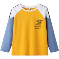 China Tide Splicing Teen Boys Clothes Long Sleeved Color Block Raglan Sleeve Pullover for sale