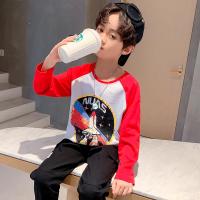 China Skin Friendly Teen Boys Clothes Raglan Sleeve Sweatshirt Size 110-160 for sale