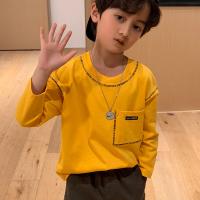 China Spring Autumn Aged 4-13 Boys Long Sleeves Sweatshirts Round Collar Handsome for sale