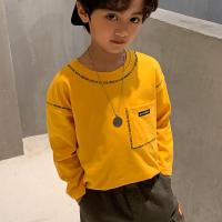 China Spring Autumn Aged 4-13 Boys Long Sleeves Sweatshirts Round Collar Handsome for sale
