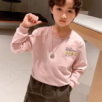 China Big Boy Childrens Spring Clothes Terry Crewneck Sweatshirt for sale