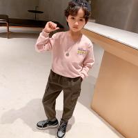 China Big Boy Childrens Spring Clothes Terry Crewneck Sweatshirt for sale