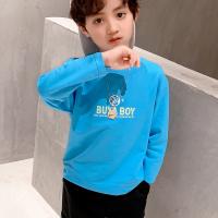 China Round Collar Childrens Boys Long Sleeve Undershirt Delicate Soft Skin Friendly for sale