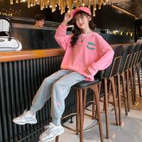 China Trend Sports Matching Jumper And Joggers Set For Girls 6-16 for sale