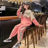 China Rib Cuffs Matching Hoodie And Sweatpants Set Fashionable Size 120 130 140 for sale