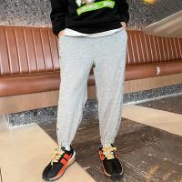 China Spring And Autumn Boys' Sweatpants Children Handsome Loose Slacks Embroidered for sale