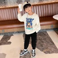 China Spring And Autumn Boys' Sweatpants Children Handsome Loose Slacks Embroidered for sale