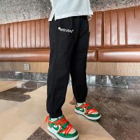 China Boys' Buntoe Embroidered Sweatpants Handsome Loose Slacks For Spring Autumn for sale