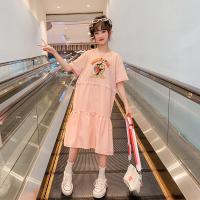 China Breathable 100% Cotton Teen Clothes Girls Fake Two Piece T Shirt for sale