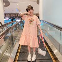 China Breathable 100% Cotton Teen Clothes Girls Fake Two Piece T Shirt for sale