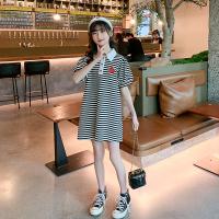 China Girls Summer Pure Cotton Long T-Shirt Skirt New Foreign Style for sale